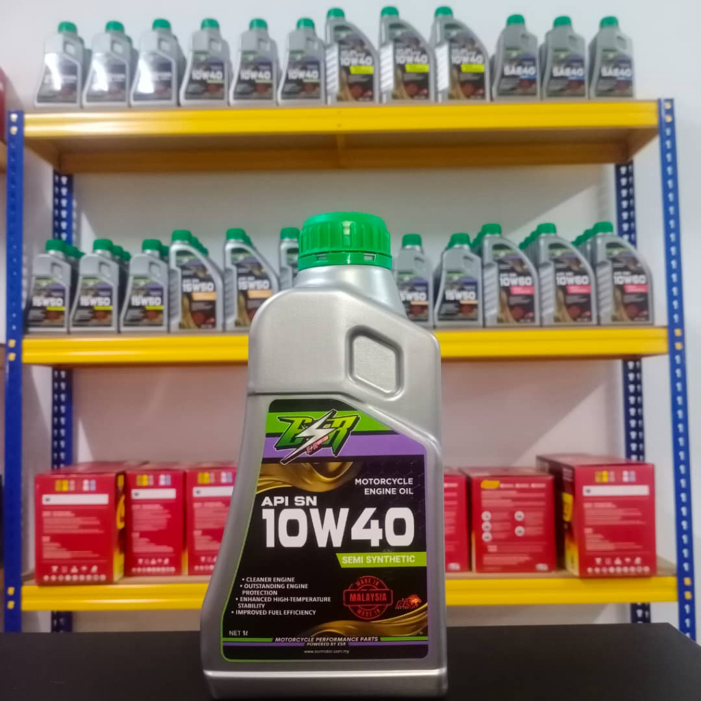 ESR MINYAK ENJIN TERBAIK MALAYSIA 1L / 1.2L FULLY SYNTHETIC SEMI ...