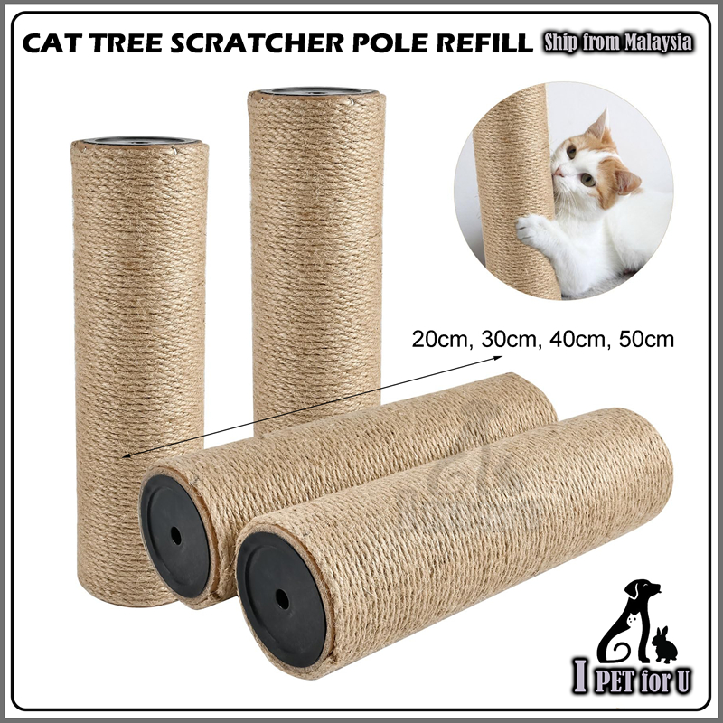 Durable Sisal Replacement Posts Cat Scratching Post Cat Tree Column ...