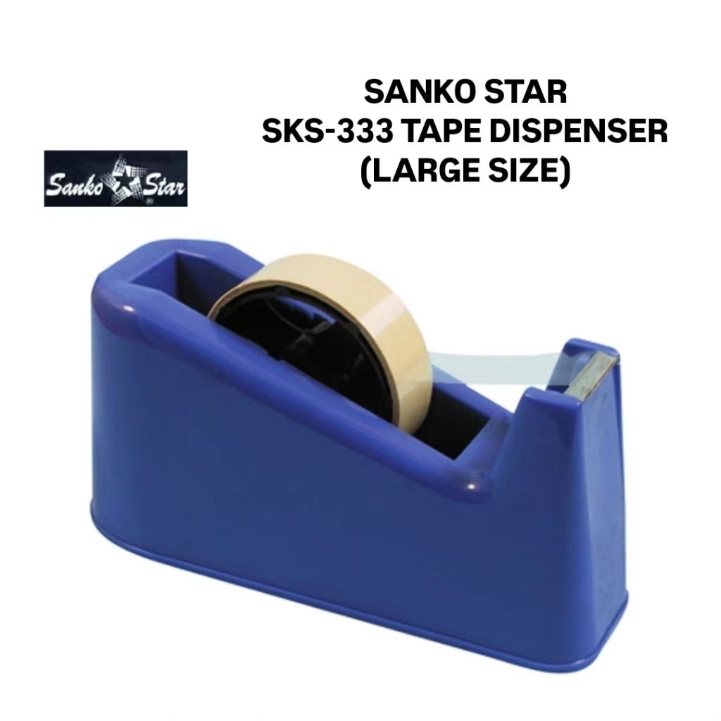 (1PC) SANKO STAR SKS-333 Tape Dispenser [Large Size] | 胶带架 X 1PC ...