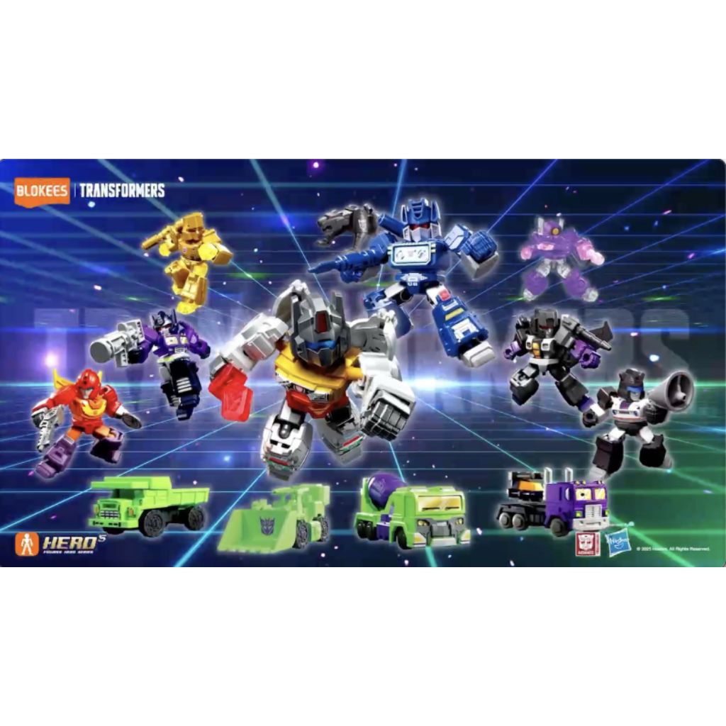 Blokees GD Defender 03 Ready Stock! Megatron Soundwave Secret Shockwave ...