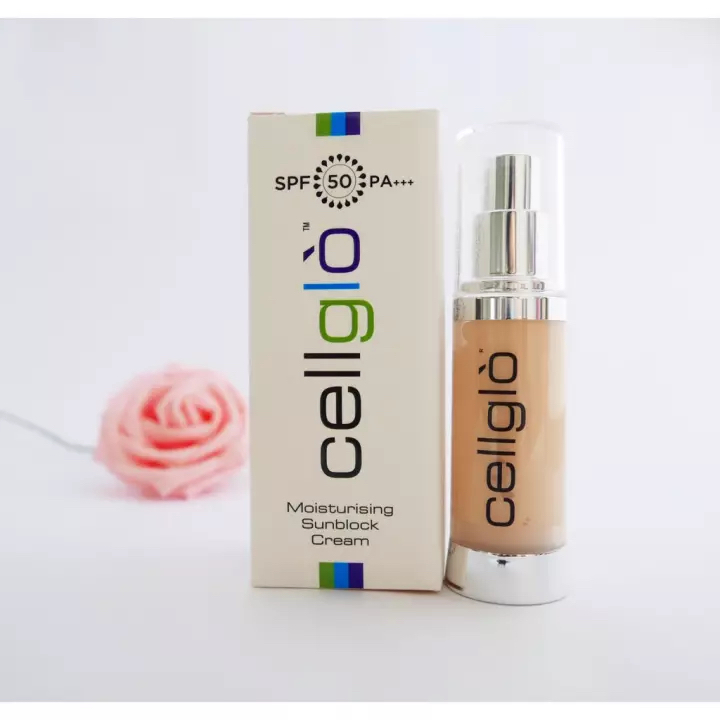 (100% Original 正品) Cellglo Moiturizing Sunblock/sunscreen 保湿防晒霜e CDC ...