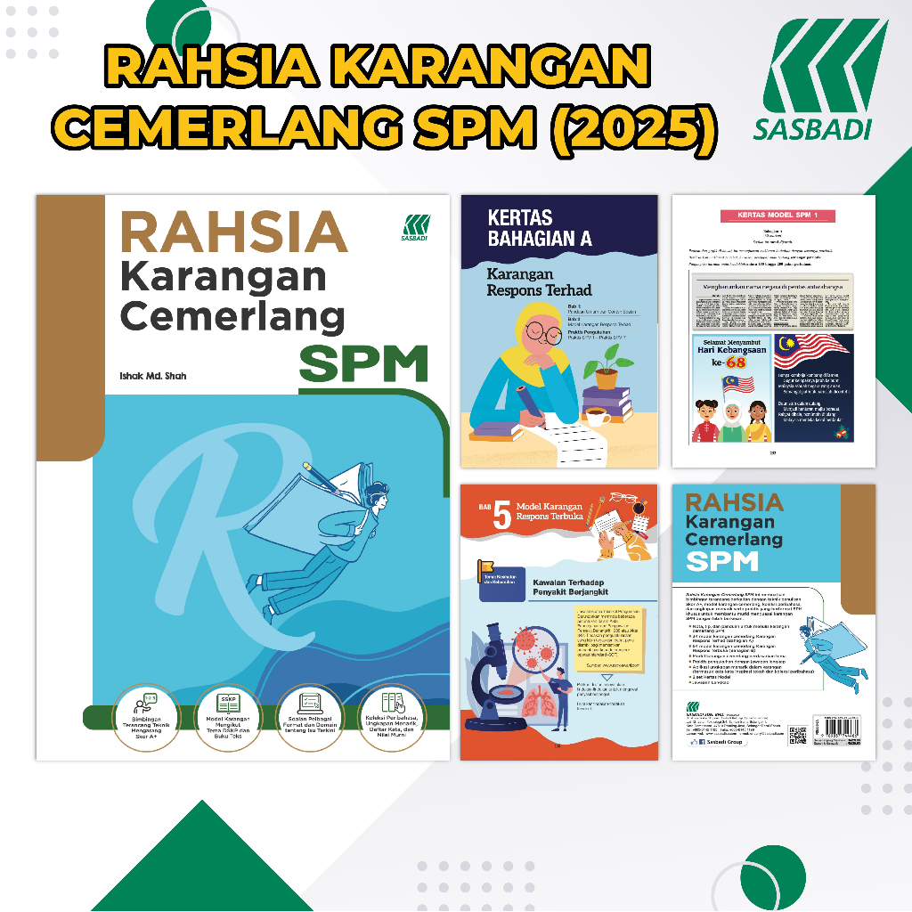 [SASBADI] RAHSIA KARANGAN CEMERLANG SPM (2025) | Shopee Malaysia