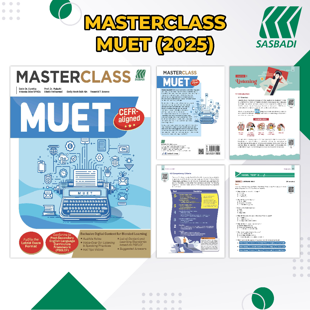 MasterClass MUET CEFR-aligned (Edition 2025) | Shopee Malaysia