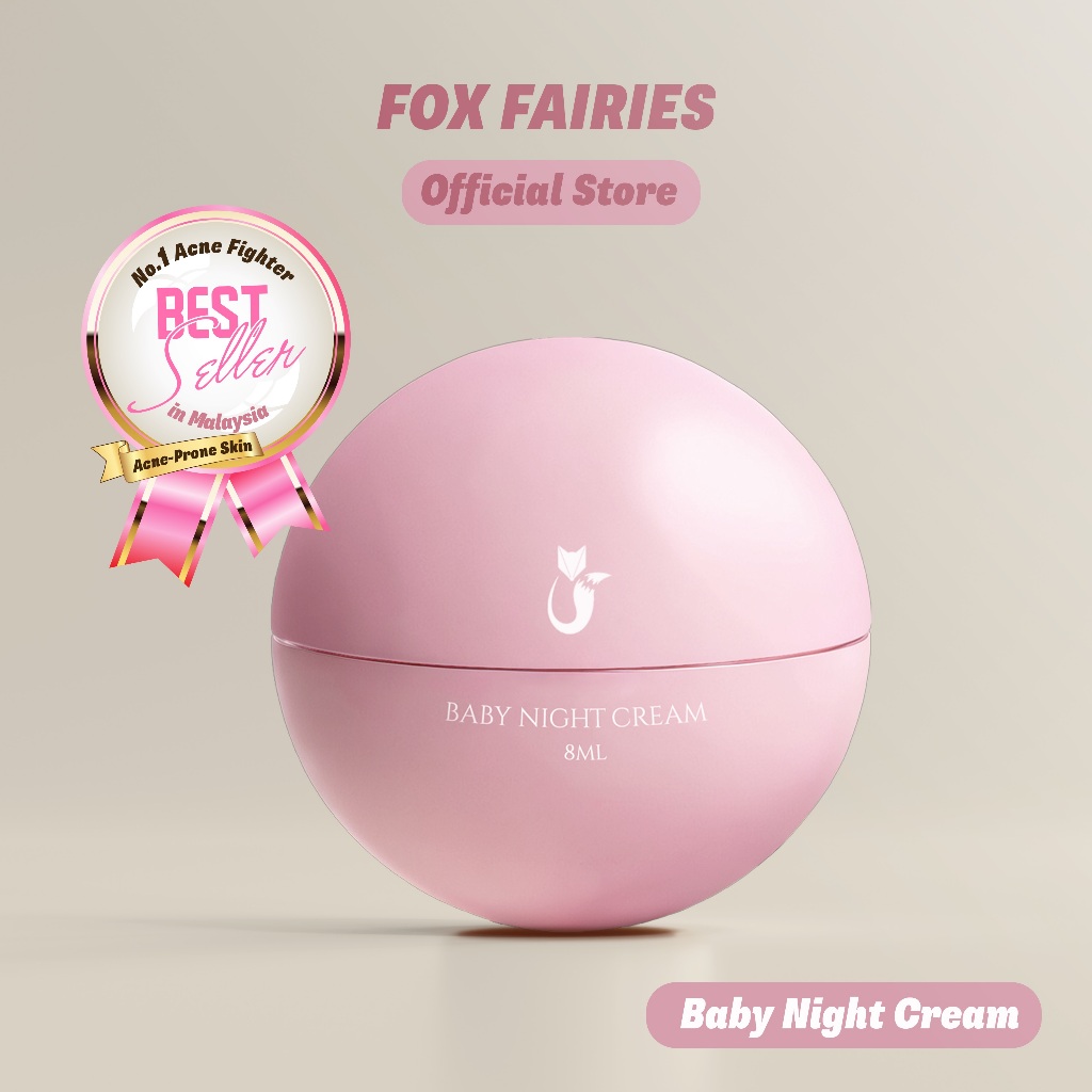 Fox Fairies Baby Night Cream (8ml) | Shopee Malaysia