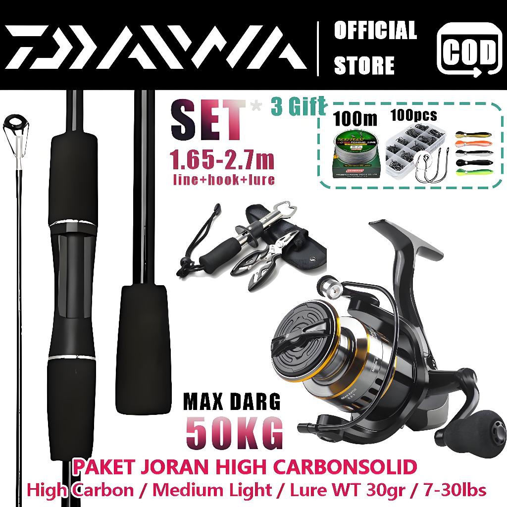 NEW DAIWA Fishing Rod Set Fishing Rod Reel Set Fishing Full Set ...