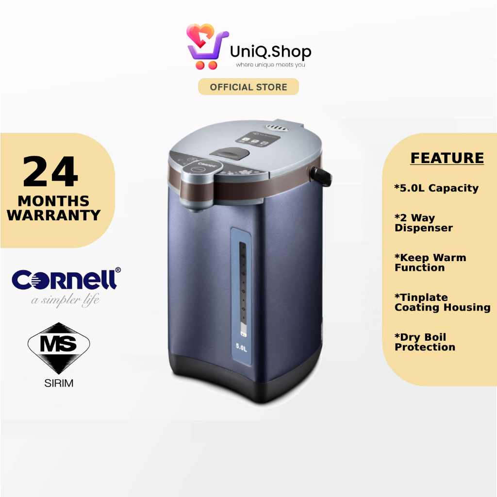 Cornell Electric Thermo Pot 5L | CTP-5001S (Thermopot Flask Pemanas Air ...