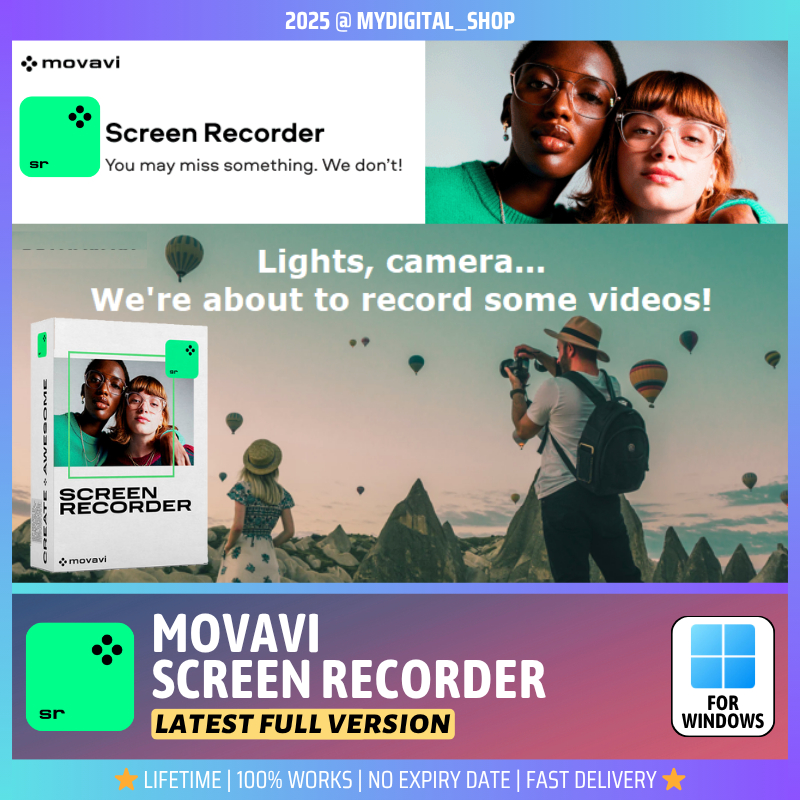 Movavi Screen Recorder 2025 v24.5 | For Windows Only | Full Version ...