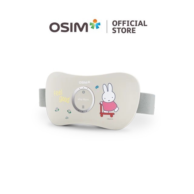 OSIM uZap Warm Vibrating Abdominal Massager Miffy Edition | Shopee Malaysia