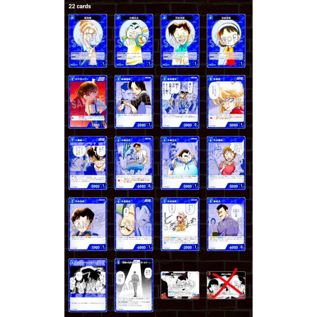 Detective Conan Japanese TCG card CT-P05 [C] card | Shopee Malaysia