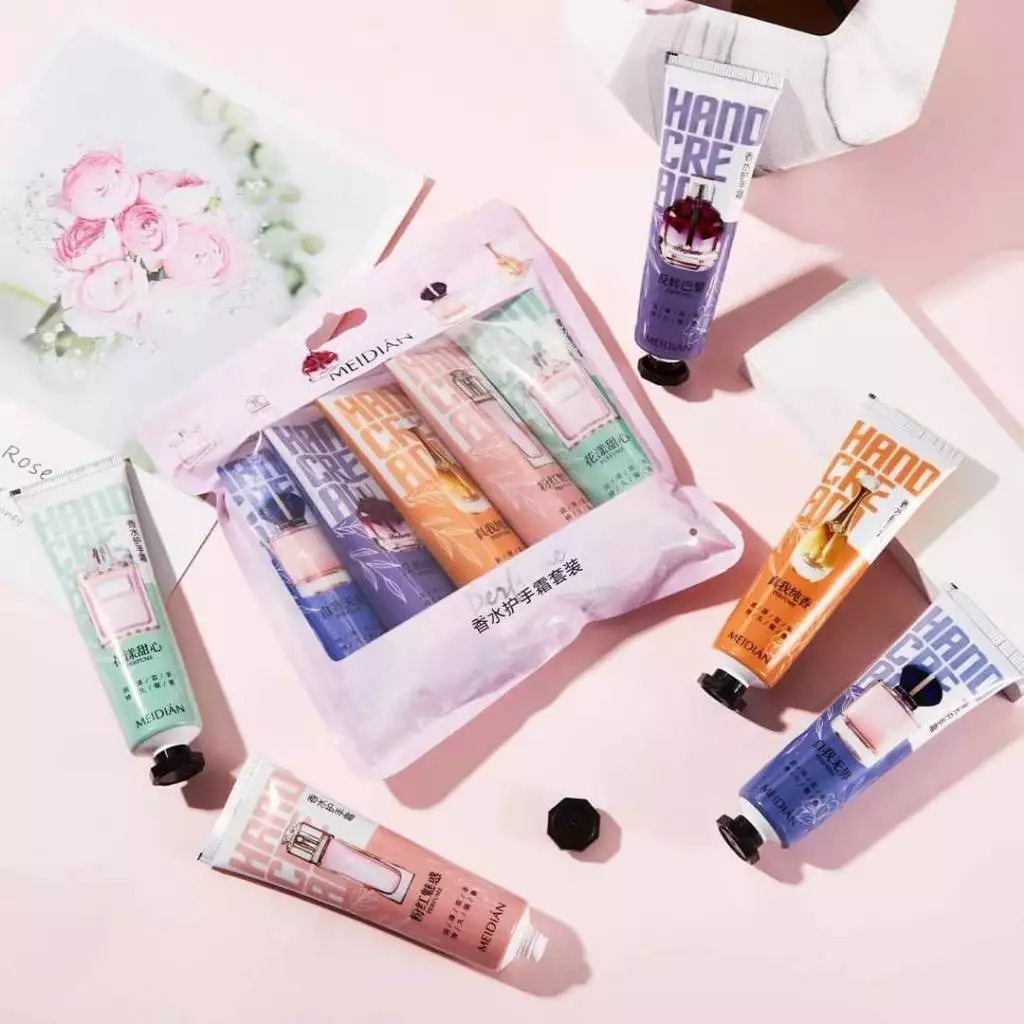Meidian Perfume Hand Cream Fragrance Perfume Scented Hand Cream Set ...