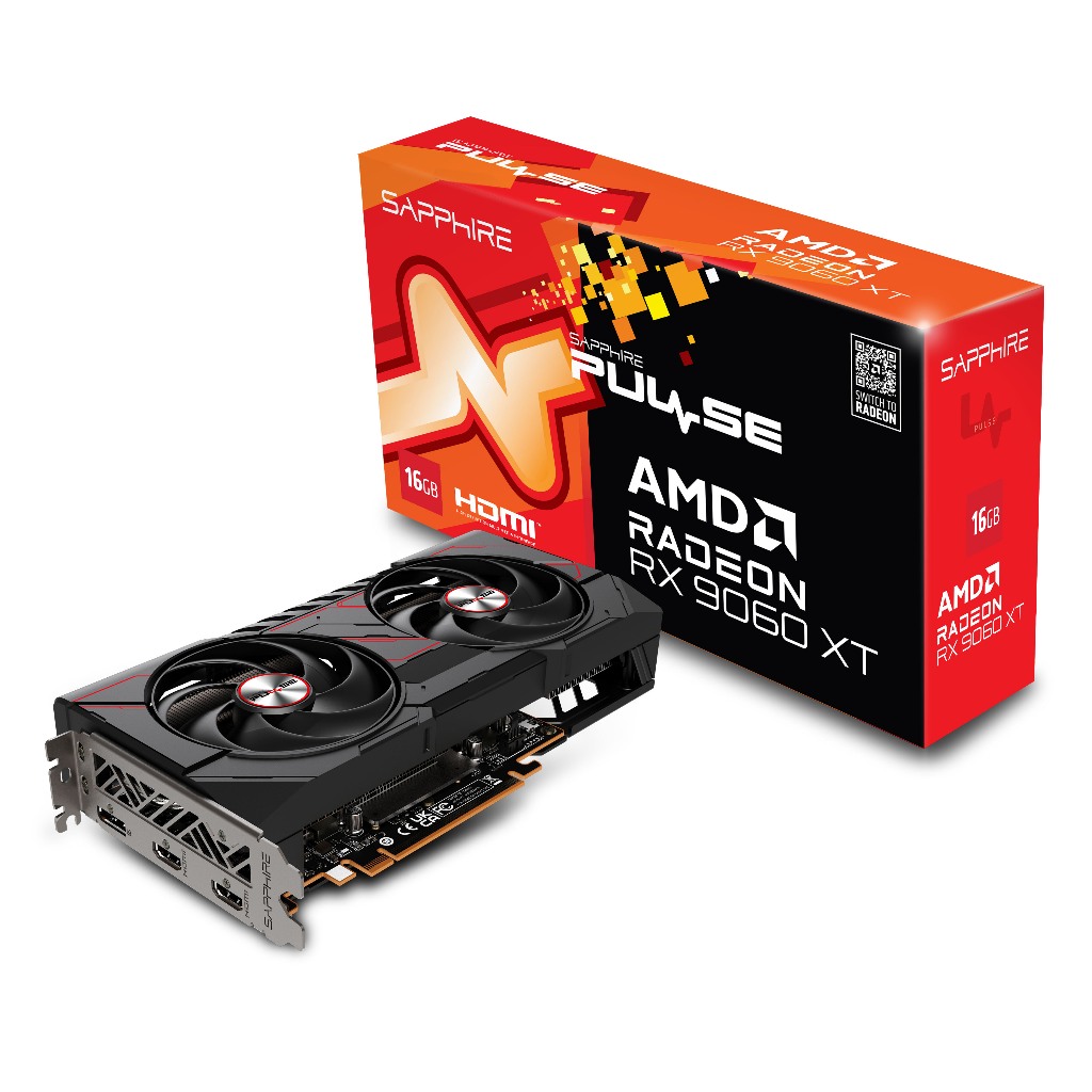 RX 9060 XT SAPPHIRE NITRO+ AMD RADEON GAMING OC 16GB GRAPHIC CARD GPU ...