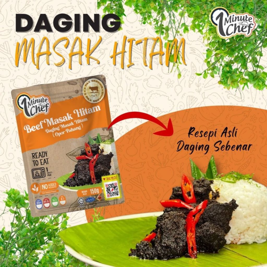 Daging Masak Hitam - Ready To Eat (RTE) | Shopee Malaysia