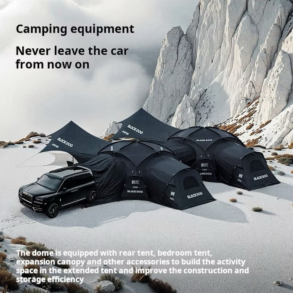 BLACKDOG wonderland Manual Dome Tent Sunshade Spherical Canopy ...
