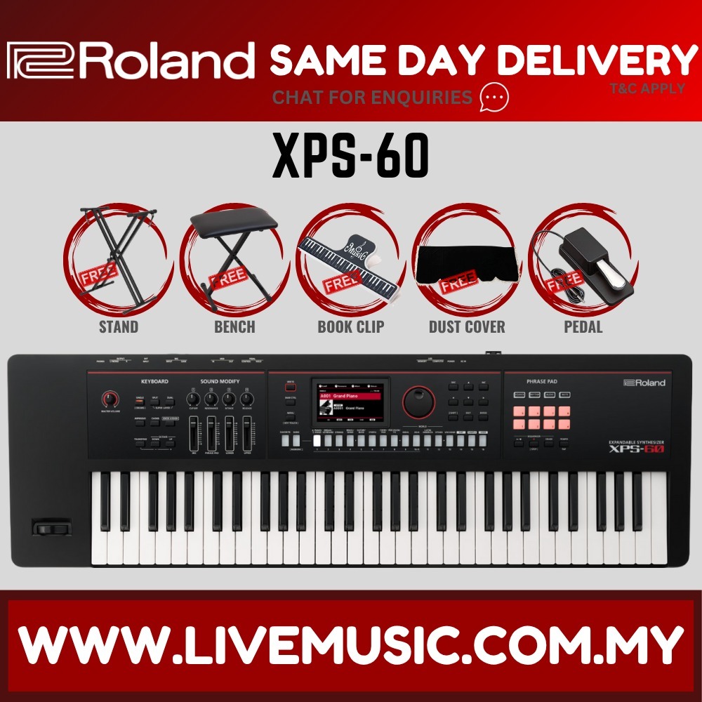 Roland XPS-60 Expandable Synthesizer ( XPS60 / XPS 60 ) | Shopee Malaysia