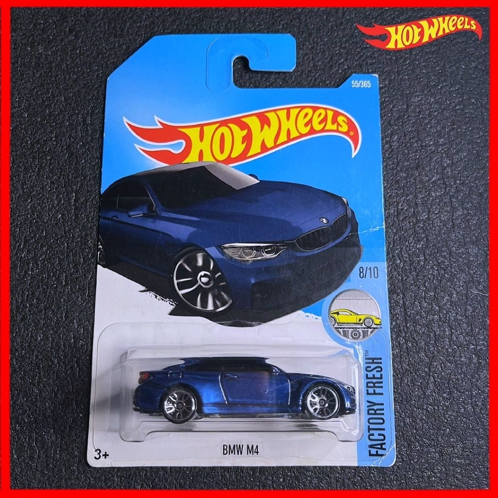 Hot Wheels BMW M4 Dark Blue 2017 Collection Series Hotwheel BMW M4 ...