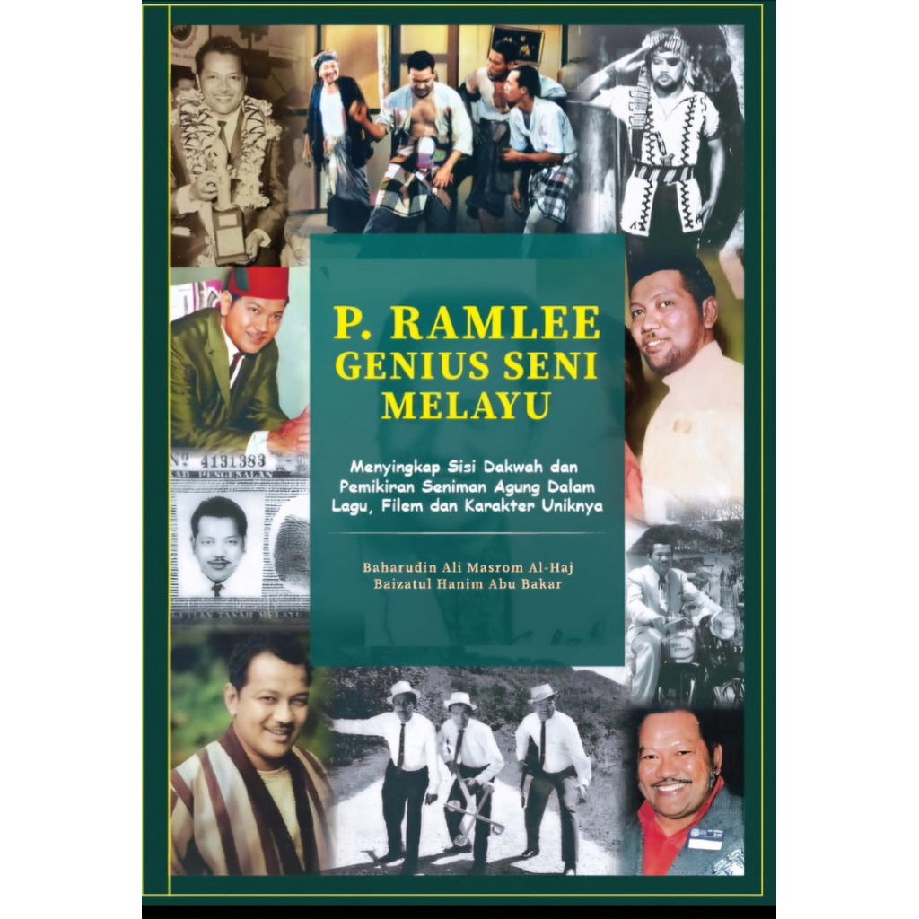 [BARU TERBIT] HARD COVER P. Ramlee Genius Seni Melayu Seniman Agung ...