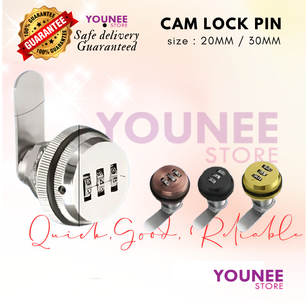 20mm 30mm 3 Digit Combination Cam Lock Keyless Password Locker Mailbox ...
