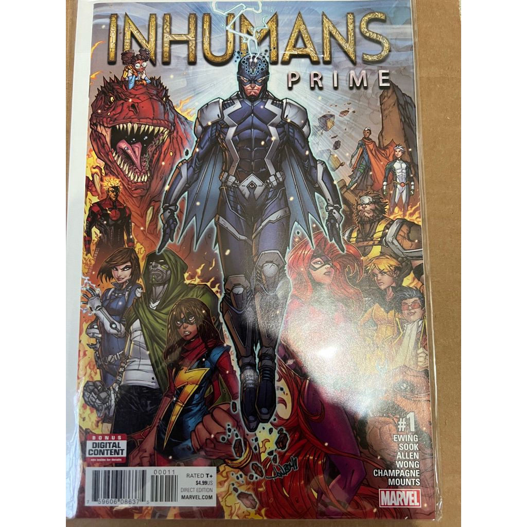 Inhumans Prime # 1 ( Jonboy Meyers ) | Shopee Malaysia