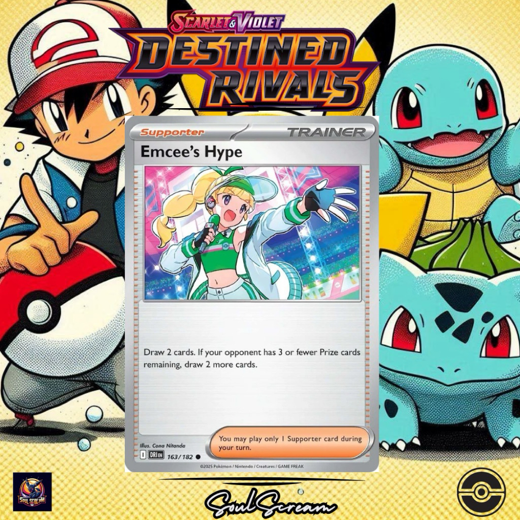 Pokemon TCG Emcee’s Hype Destined Rivals | Shopee Malaysia