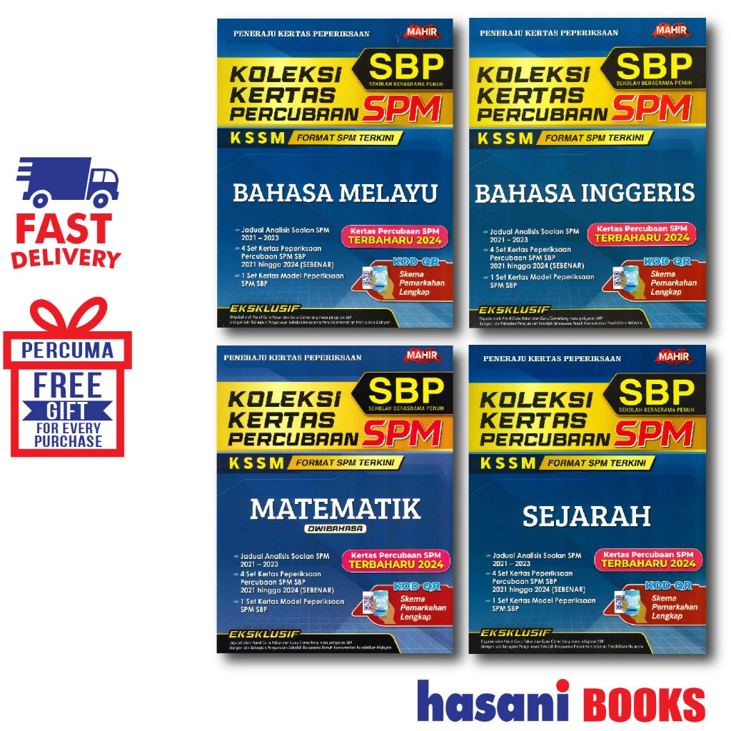 Hasani Mahir Koleksi Kertas Percubaan SPM [ SBP ] | Shopee Malaysia