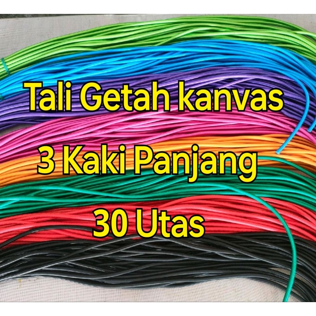 Tali Getah Kanvas Lori 3 kaki Panjang ( 30 Utas ) | Shopee Malaysia