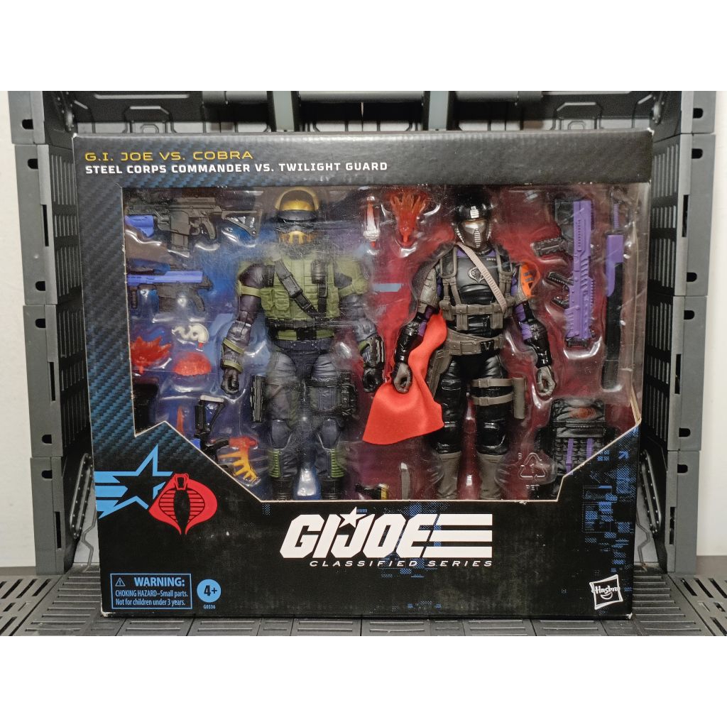 GI Joe Classified Steel Corps Commander VS Twilight Guard | Shopee Malaysia
