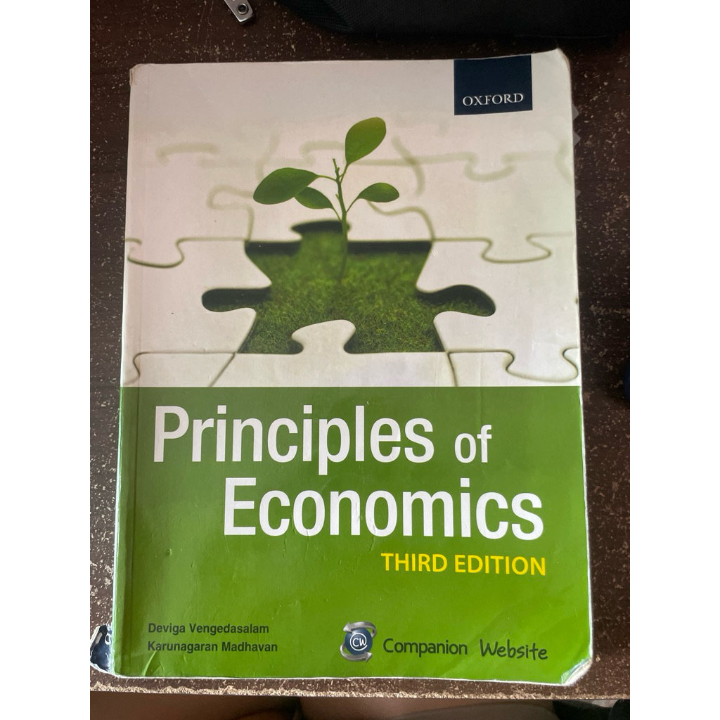 principles of economics (third editions) | Shopee Malaysia
