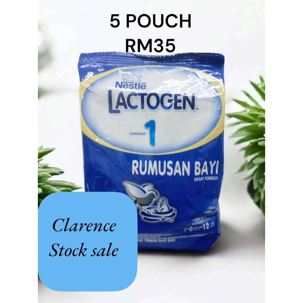 SHORT EXPIRY SALE (31/7/25) LACTOGEN LANGKAH 1 0 -12 BULAN DENGAN ...