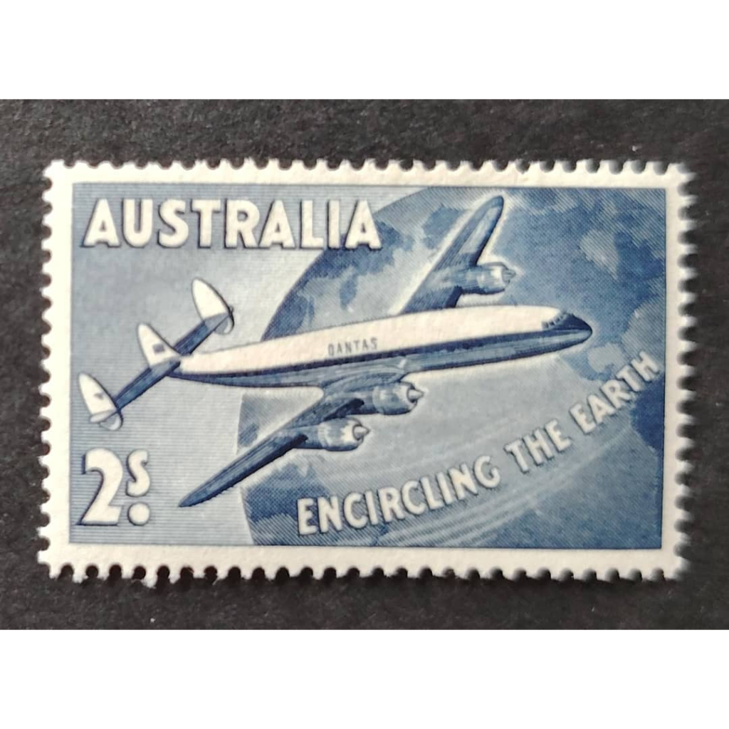 Australia , 1958 Australian Air Transport QANTAS Airways, MINT ...