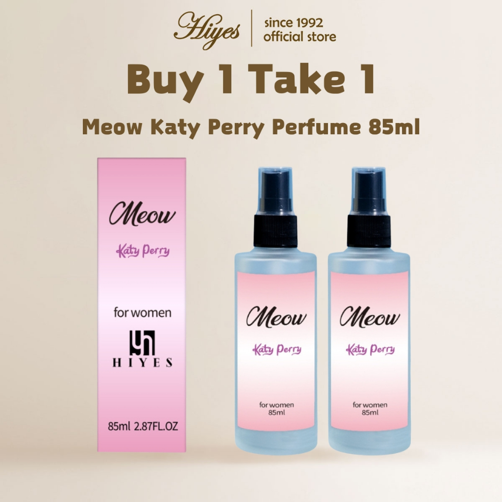 HIYES【Buy 1 Take 1】Meow Katy Perry Perfume 85ml Subtle Vanilla Aroma ...