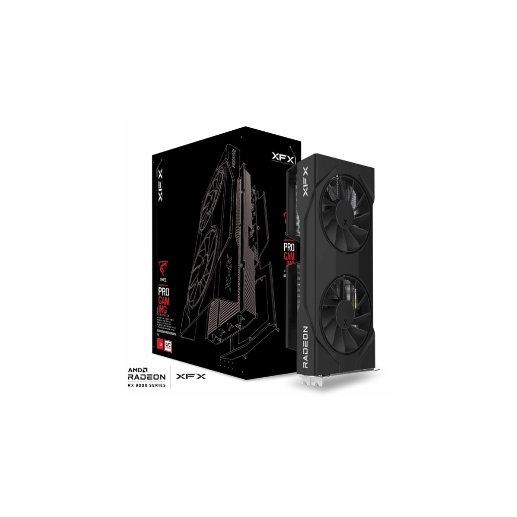 (READY STOCK) XFX Swift AMD Radeon RX 9060 XT OC Gaming Edition 8GB ...