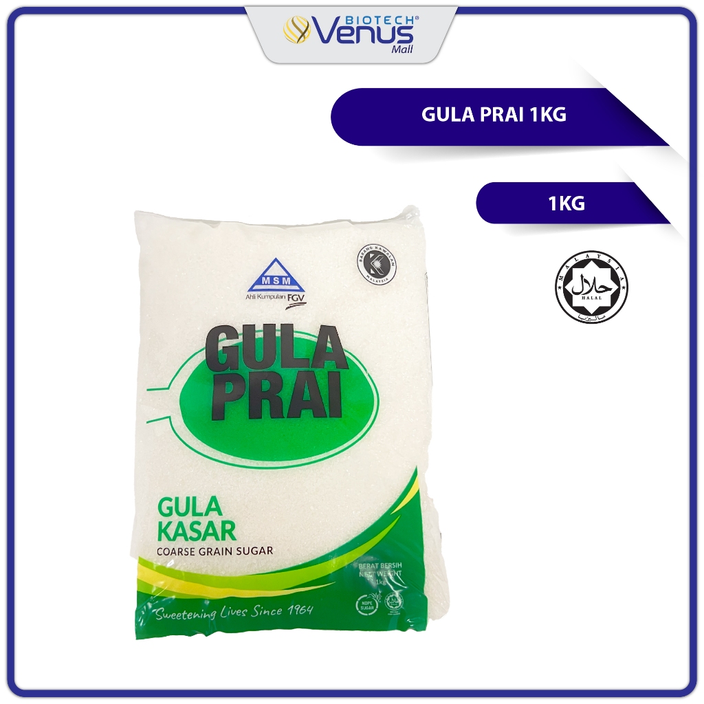 VENUS - GULA PRAI KASAR (HALAL) - 1KG | Shopee Malaysia