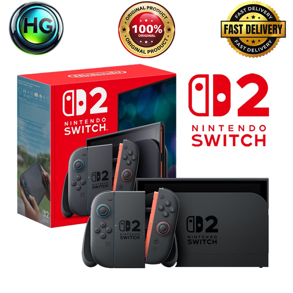 PRE-ORDER] Nintendo Switch 2 Console Import | Shopee Malaysia
