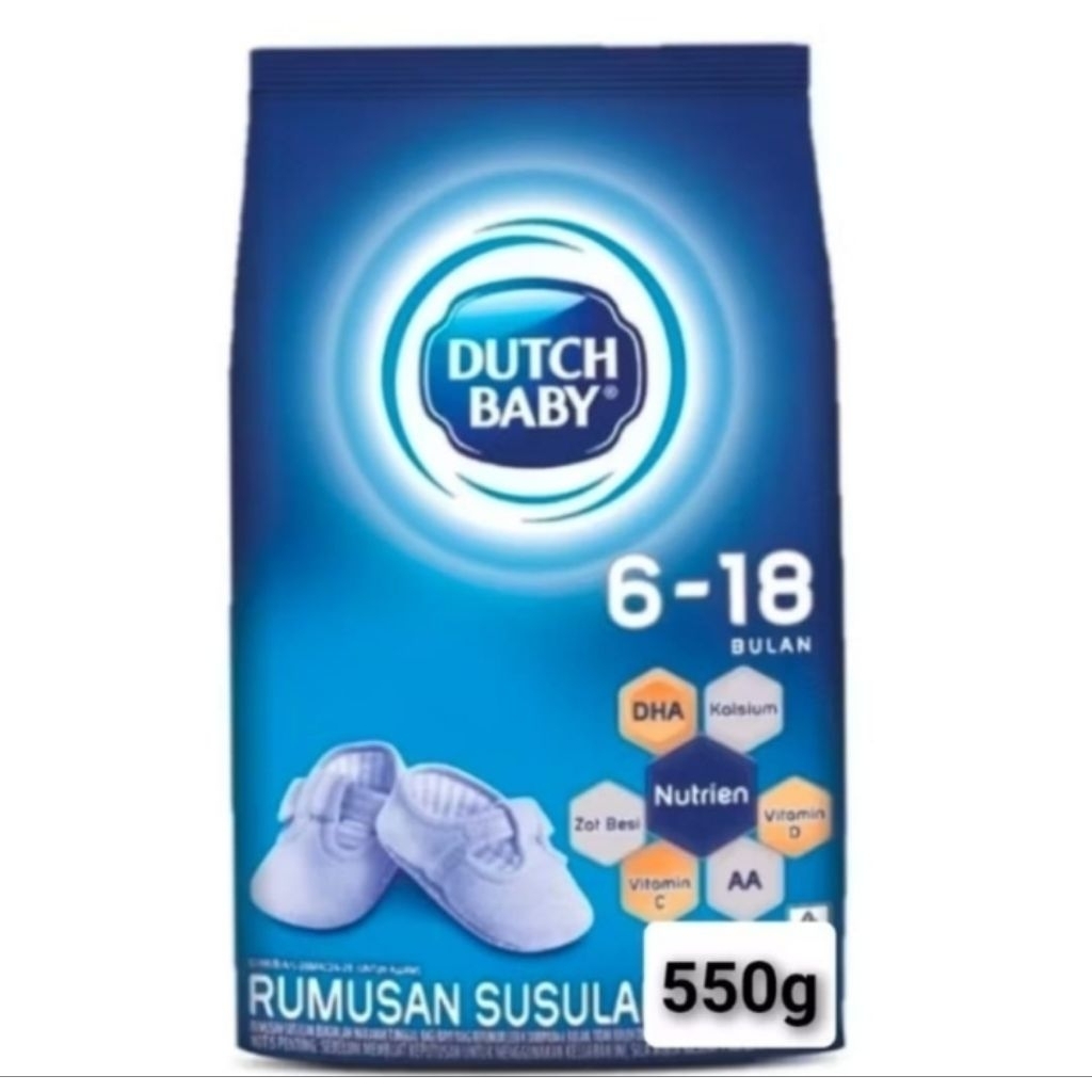 Dutch Baby Halal Infant Milk Powder STEP2 6-18Months 550g | Shopee Malaysia