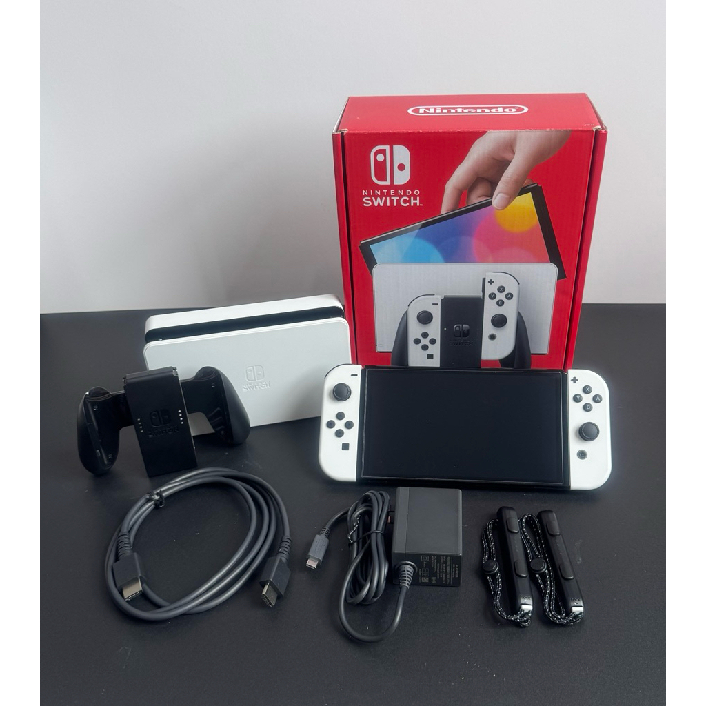 Nintendo Switch OLED 2nd Hand Set USED | Shopee Malaysia