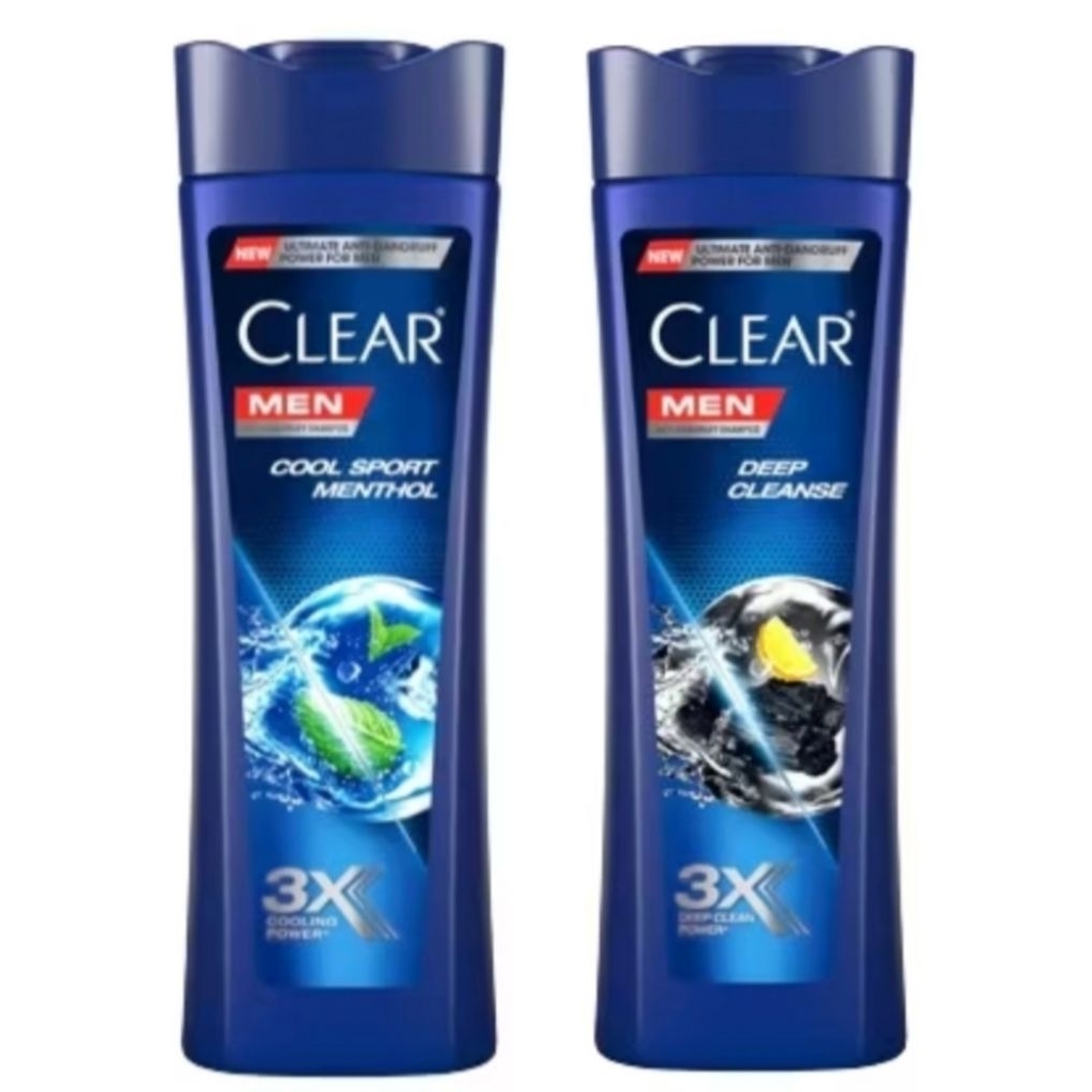Clear Men Anti Dandruff Hair Shampoo [Cooling Itch Control/Deep Cleanse ...