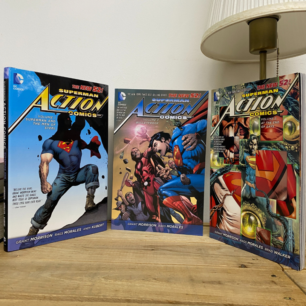 DC Comics : Superman Action Comics - Volume 1-3 (Preloved) | Shopee ...