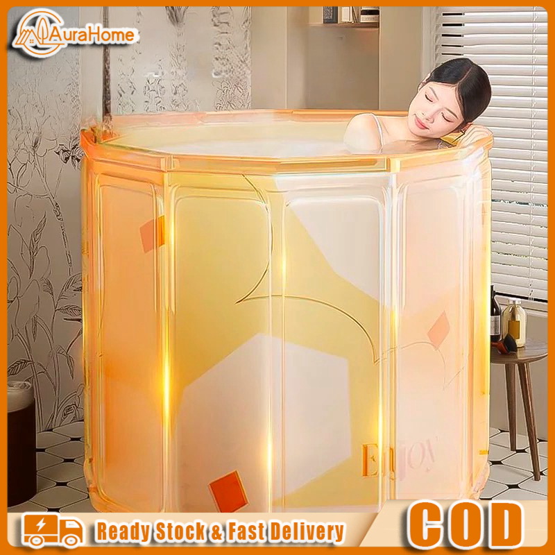 Bath Barrel Tab Mandi Portable Bath Tub Foldable Baby Bath Tub Besen ...
