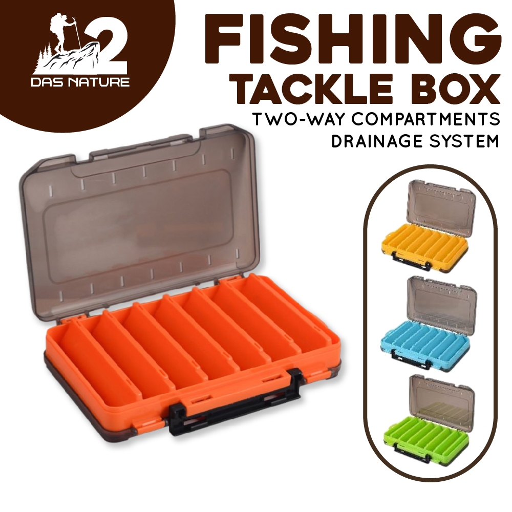 Fishing Tackle Box Outdoor Storage Box Multifunctional Kotak Pancing set Gewang Kotak Alat ...