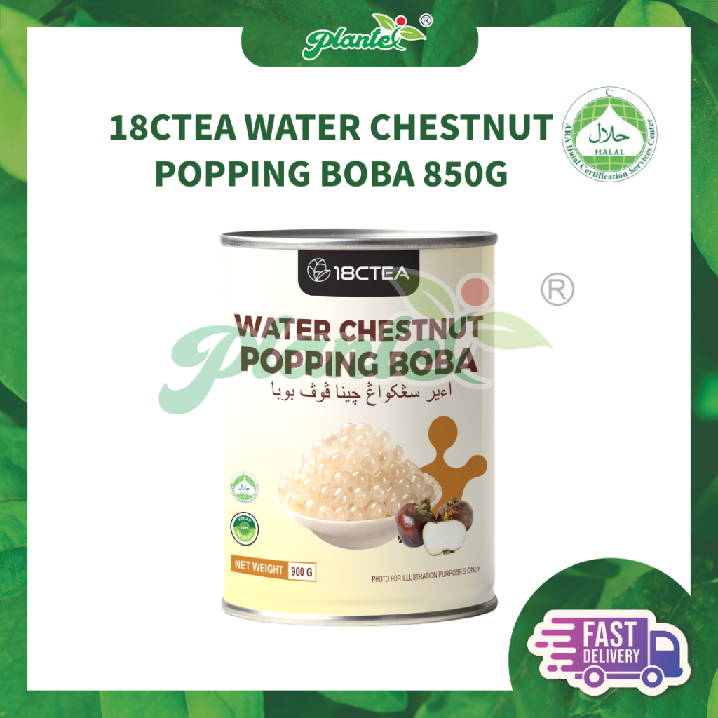 18CTEA WATER CHESTNUT POPPING BOBA 850G [HALAL] 馬蹄爆珠(白色) | Shopee Malaysia