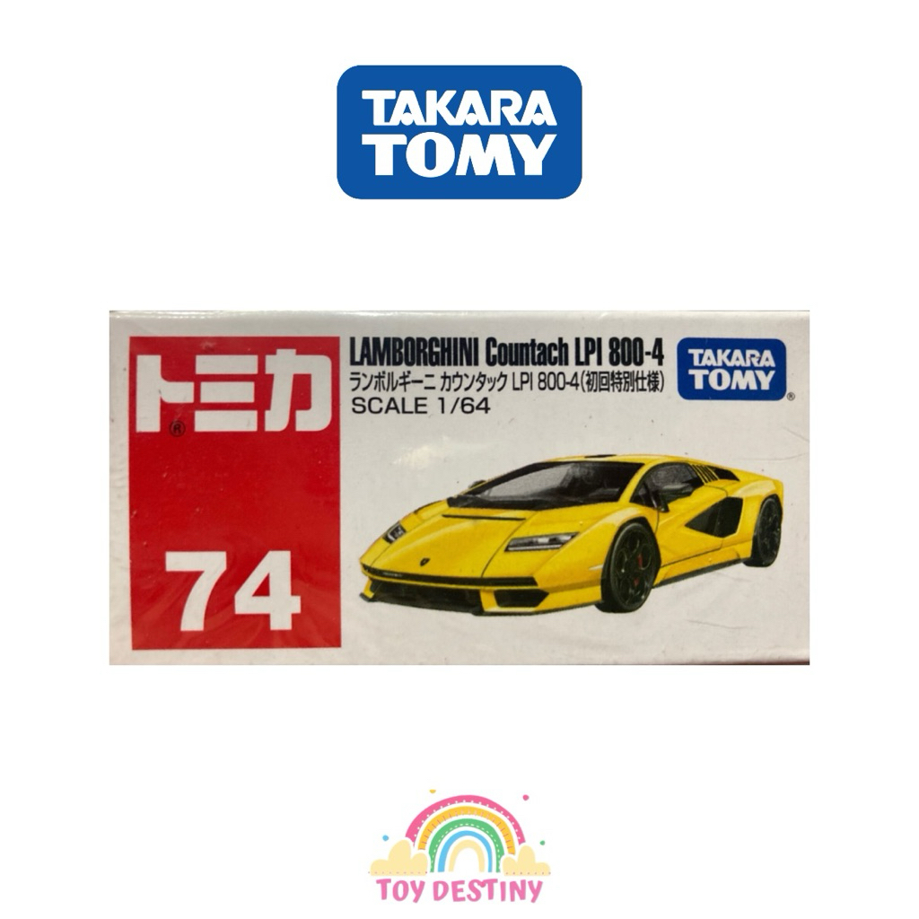 [Ready Stock] Takara Tomy No.74 Lamborghini Countach LPI 800-4 ...