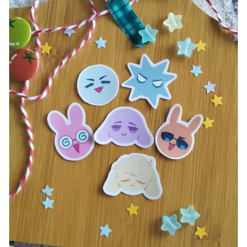 Alien Stage Ivan Till Mizi Sua Hyuna Luka Sticker Set | Shopee Malaysia
