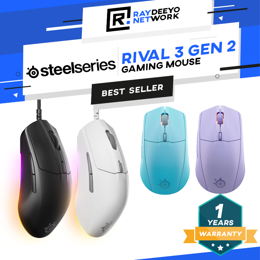 Rival 3 Wired/ Wireless Generation 2 US Gaming Mouse | Shopee Malaysia
