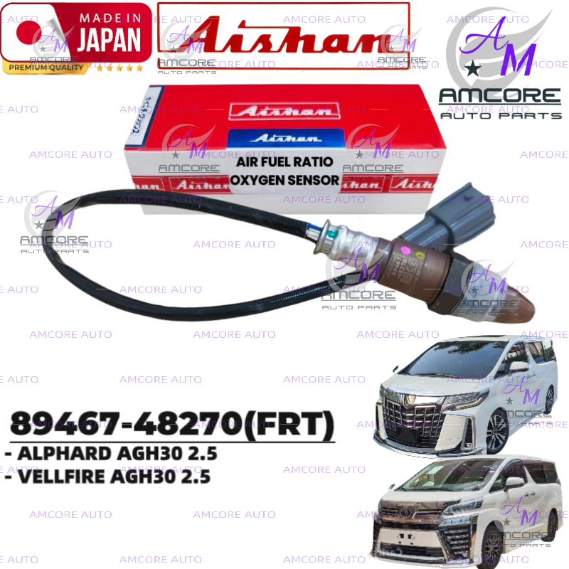 89467-48270 ALPHARD / VELLFIRE 2.5 AGH30 GGH30 (FRONT) OXYGEN SENSOR ...