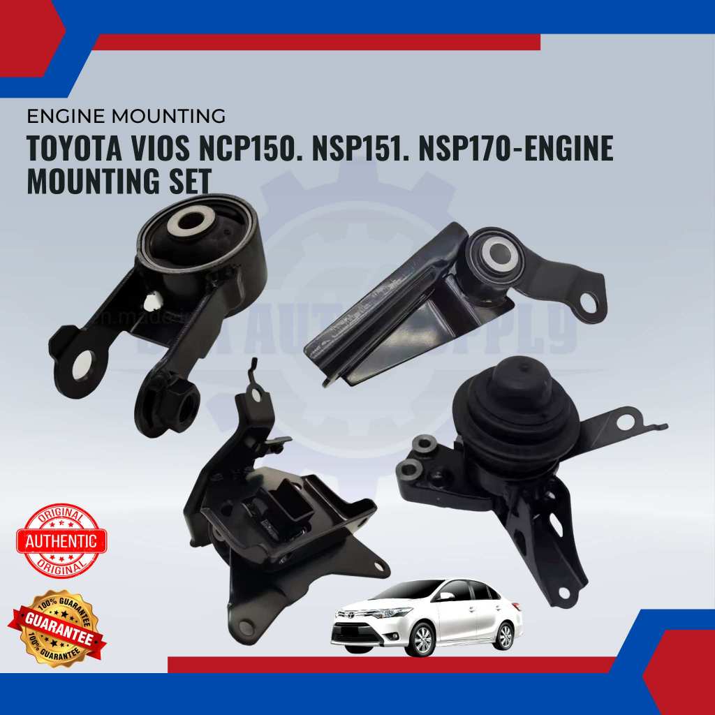 Toyota Vios NCP150. NSP151. NSP170-Engine Mounting Set | Shopee Malaysia