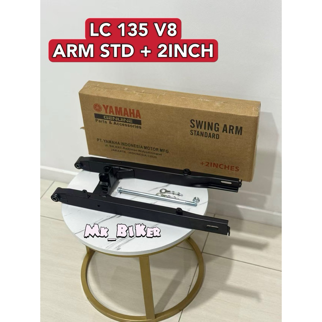YAMAHA FI LC135 V8 SWING ARM ALLOY 2 INCI CUTTING STANDARD EXTEND ARM ...