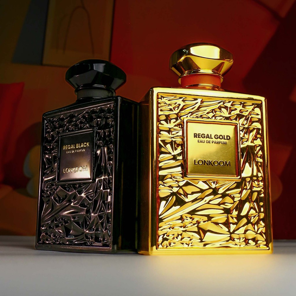 LONKOOM REGAL GOLD/BLACK EAU DE PARFUM 100ml EDP Tahan Lama Wangian Men ...
