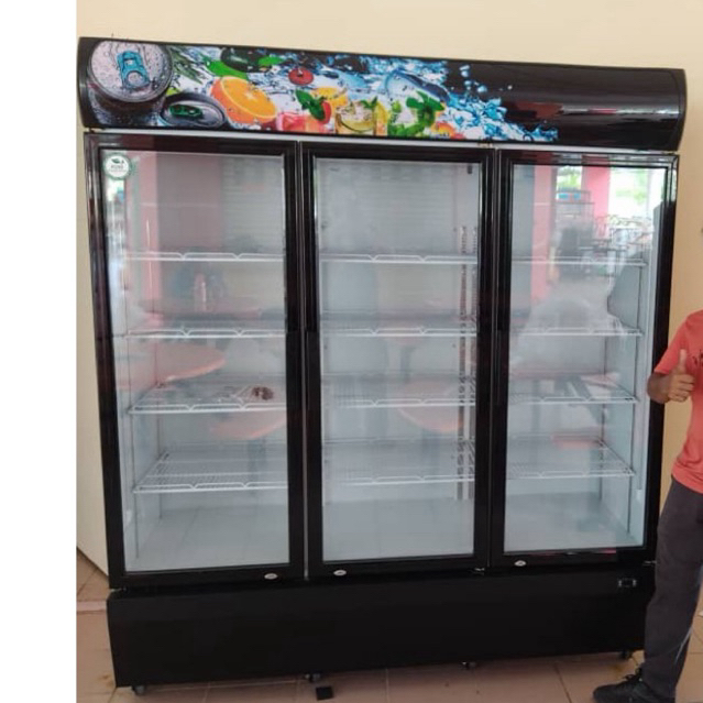 NEW 1700L Showcase Chiller 3 Doors SOLID COOL SC-3DBB Large Capacity ...