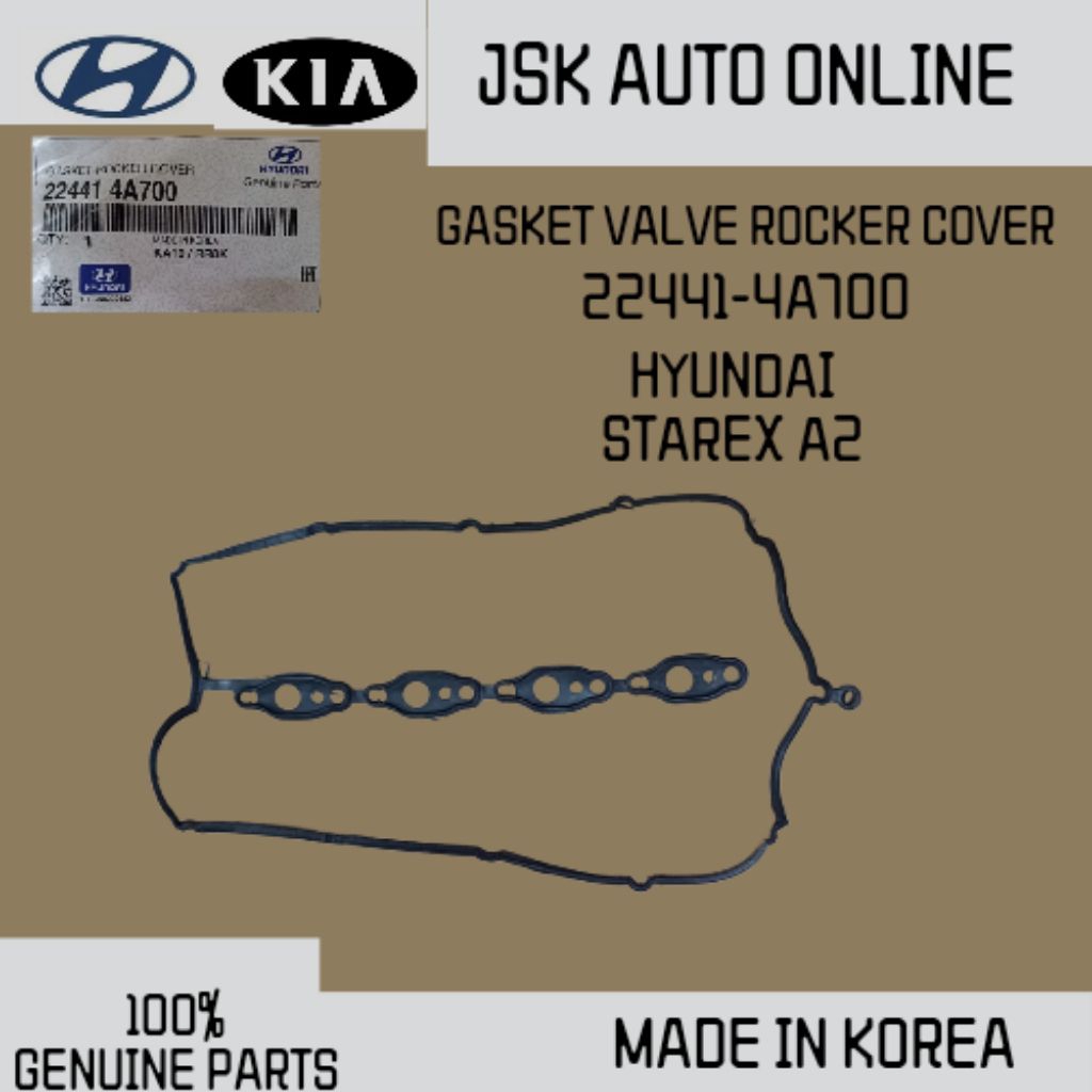 22441-4A700 GASKET VALVE ROCKER COVER HYUNDAI STAREX A2(2013Y) 100% NEW ...