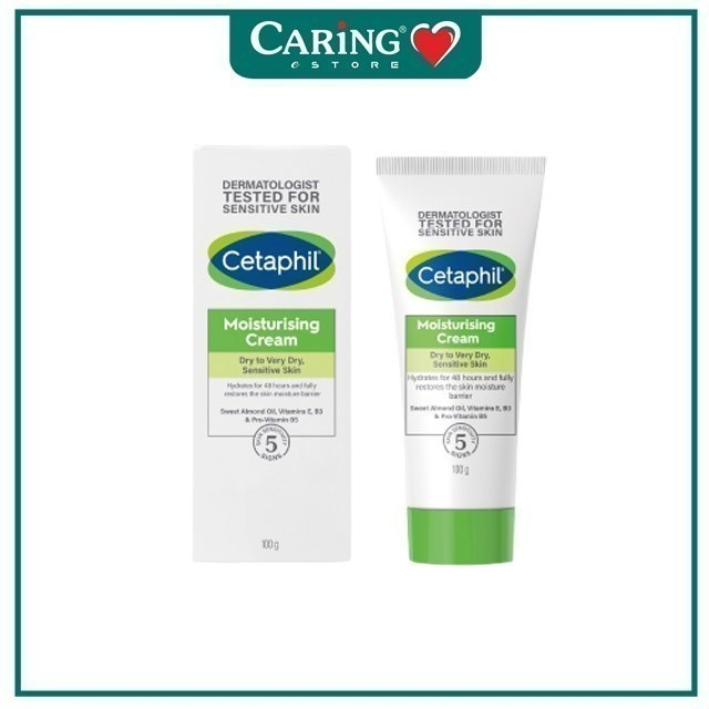 CETAPHIL MOIST CREAM (100G) (CARING PHARMACY) | Shopee Malaysia